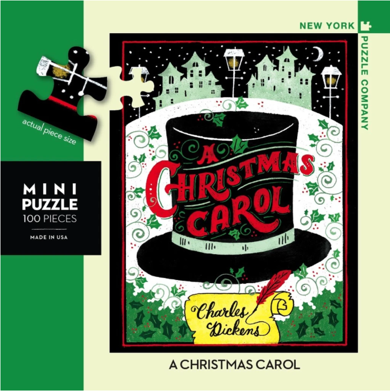 Christmas Carol Mini Puzzle Free Gift – Completing the Puzzle